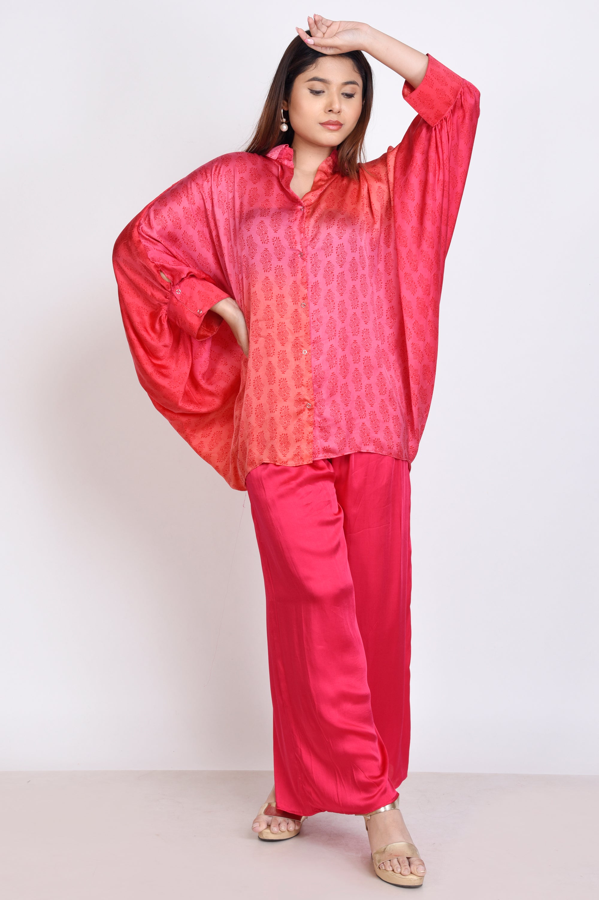 Buy Dual Colour Printed Baggy Set Online